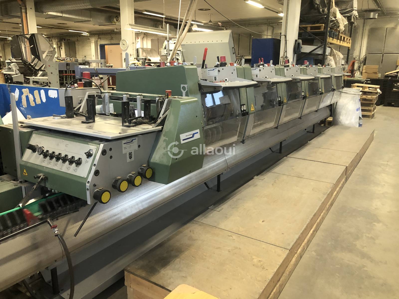 Used Müller Martini Bravo S 2000 | Saddle Stitcher | Allaoui Graphic ...