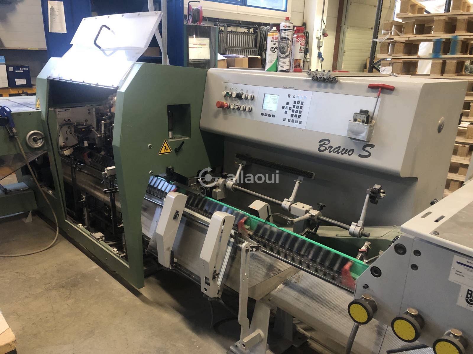 Used Müller Martini Bravo S 2000 | Saddle Stitcher | Allaoui Graphic ...